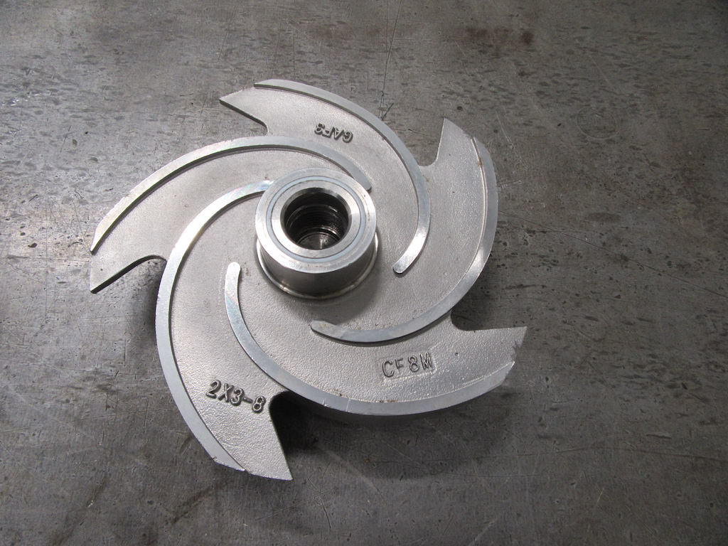 316 Stainless Steel Impeller - Industrial Pump Repair Canada ...